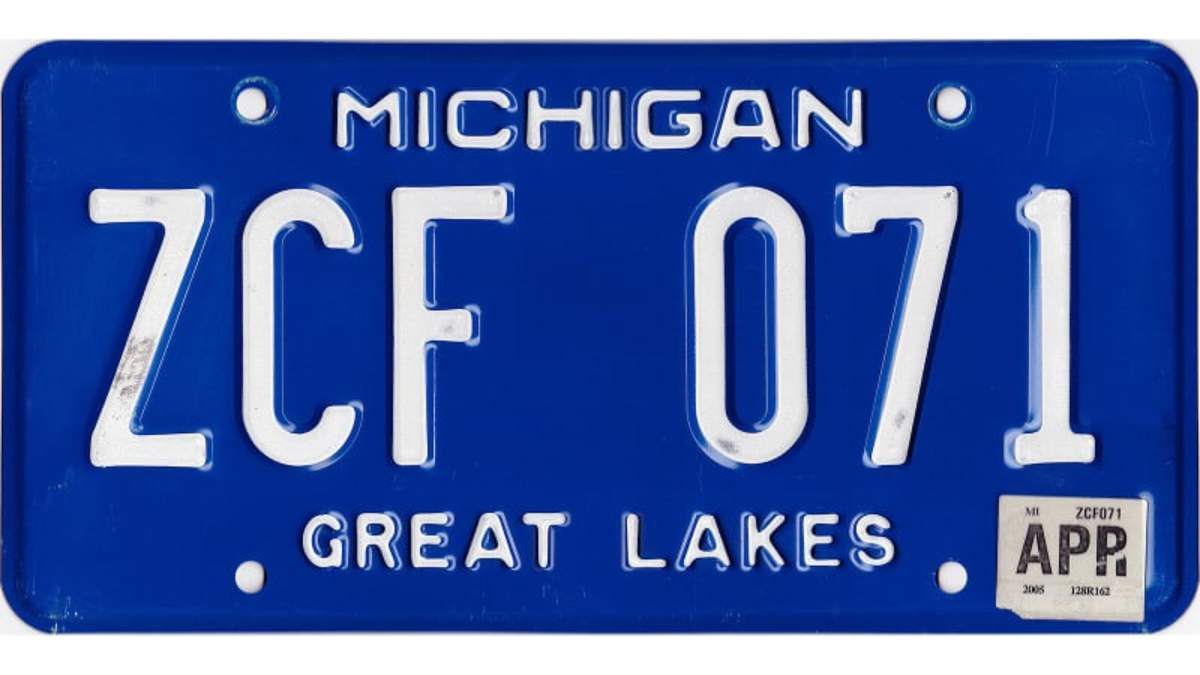 Michigan bill would revive two popular retro license plate designs ...
