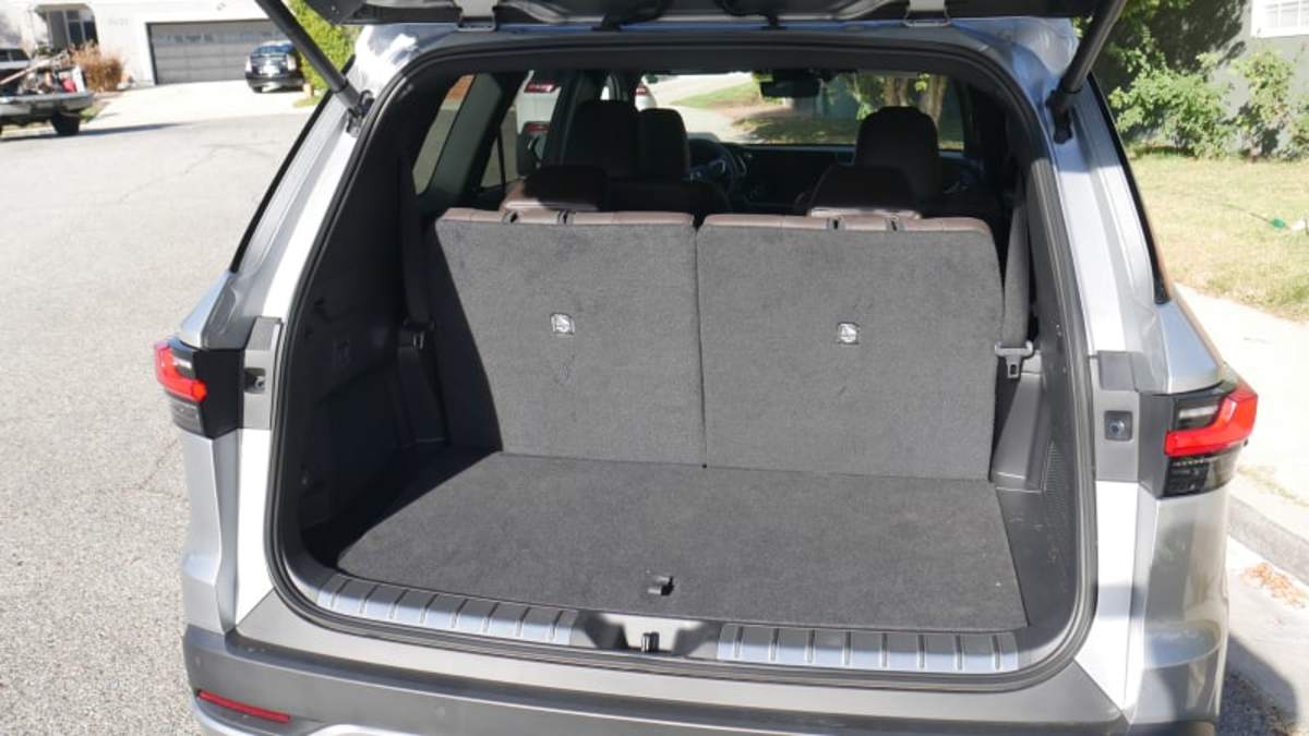 Lexus TX Luggage Test: How much fits behind the third row? - Autoblog