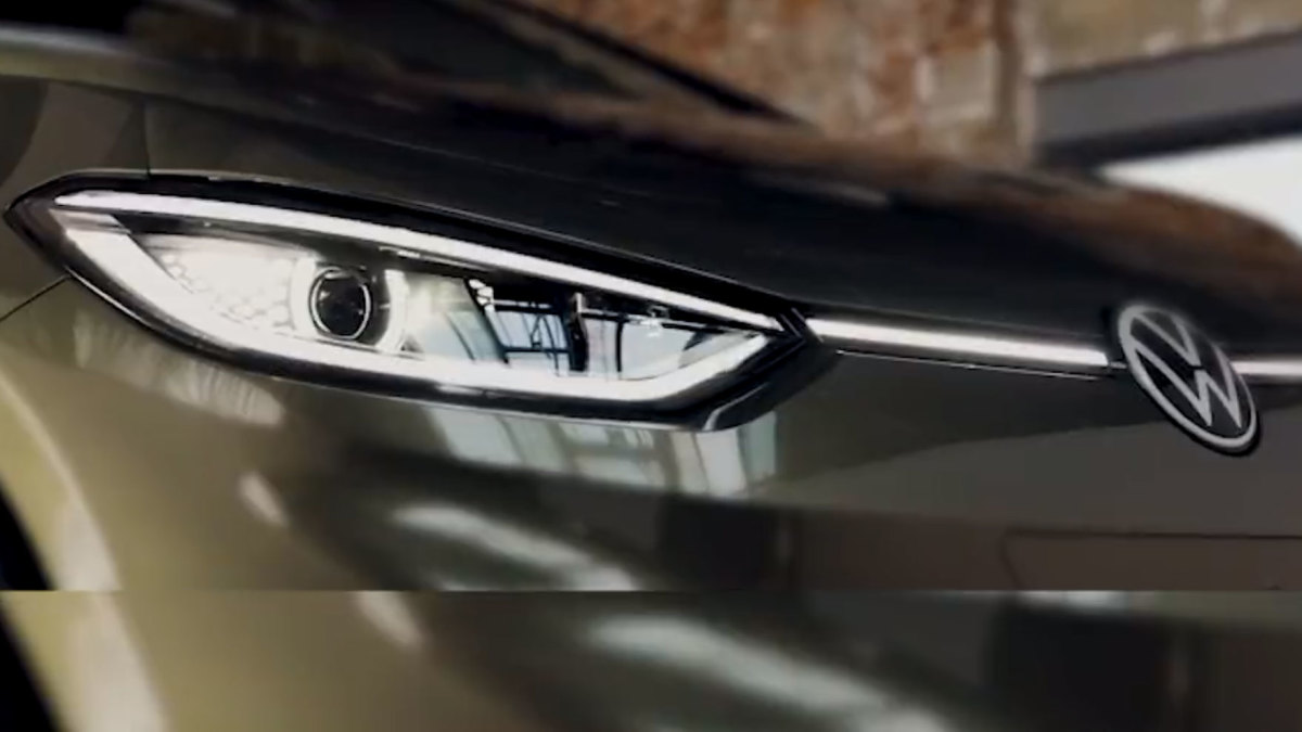 Volkswagen ID.3 headlight steps in the teaser limelight - Autoblog