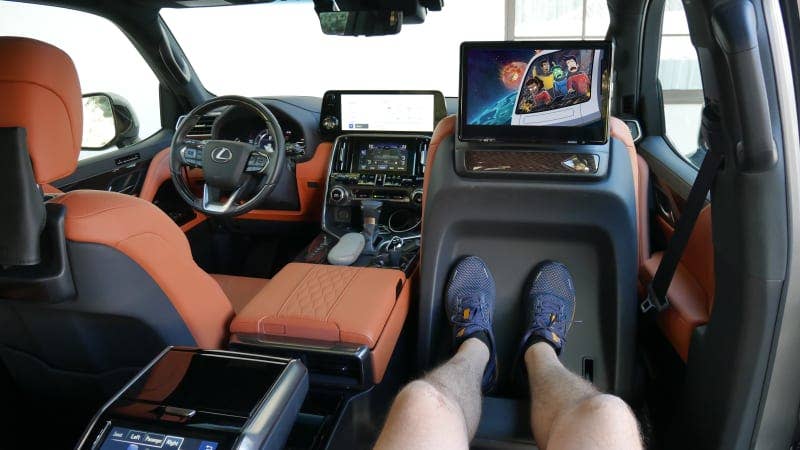 Lexus LX 600 Ultra Luxury Deep Dive: Whatya get in a $24,625 back seat ...