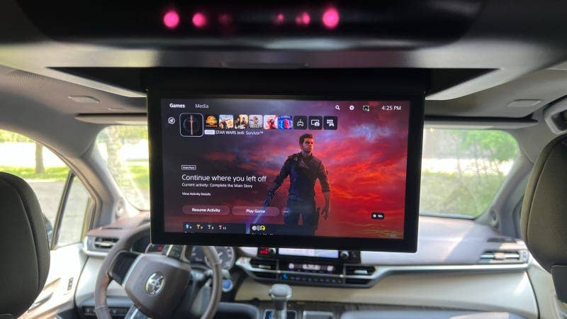 2023 Toyota Sienna Long-Term Update: How to play a PlayStation in the ...
