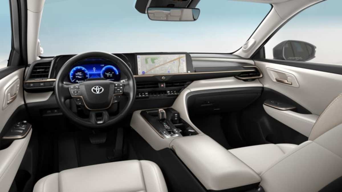 2024 Toyota Crown Interior Review: It's nice, but not royally nice ...