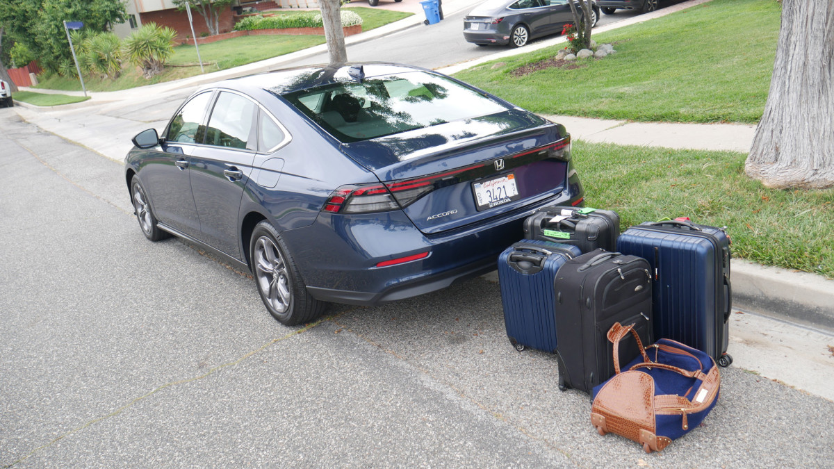 Honda Accord Luggage Test: How big is the trunk? - Autoblog
