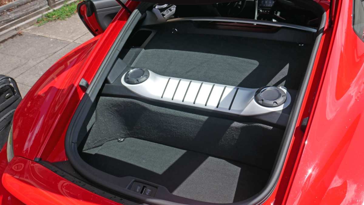 Porsche 718 Cayman Luggage Test | How big is the trunk? And frunk ...