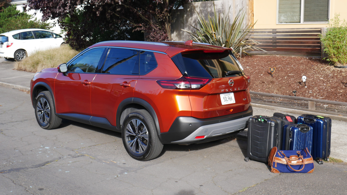 Nissan Rogue Luggage Test | How much cargo space? - Autoblog
