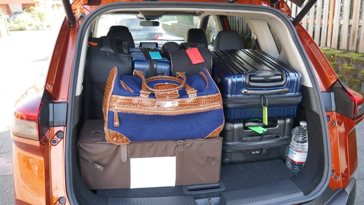 Nissan Rogue Luggage Test | How much cargo space? - Autoblog