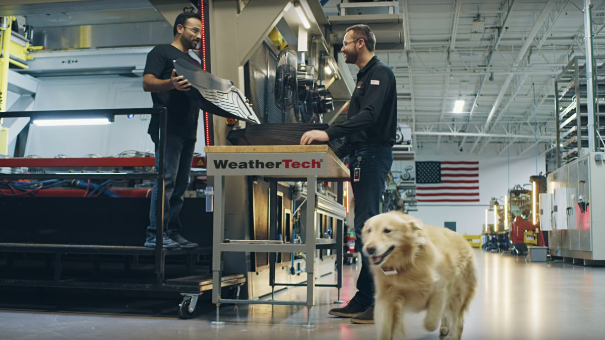 WeatherTech shelled out big for a Super Bowl commercial last night ...