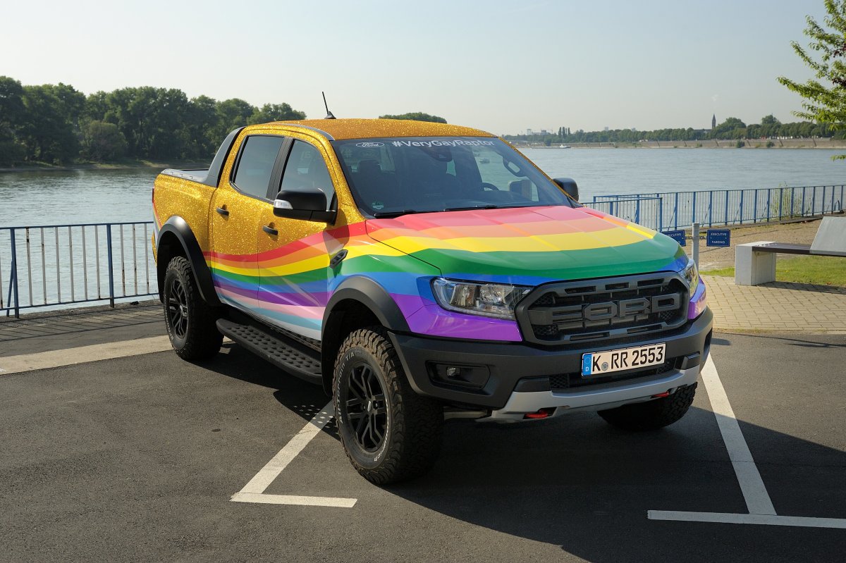 Ford actually built a 'Very Gay Raptor' in response to an internet ...