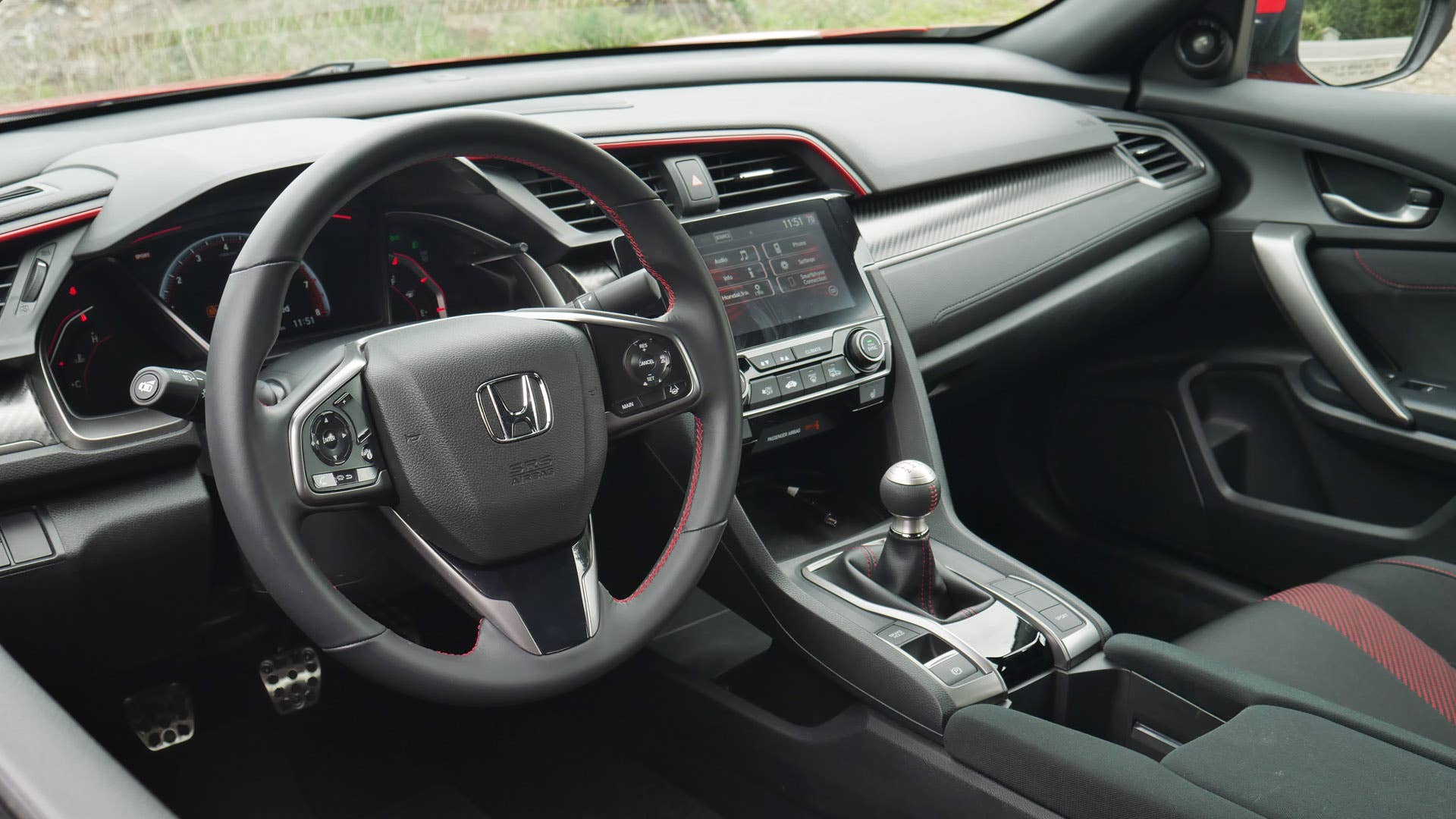 2020 Honda Civic Si Coupe Interior Driveway Test - Autoblog