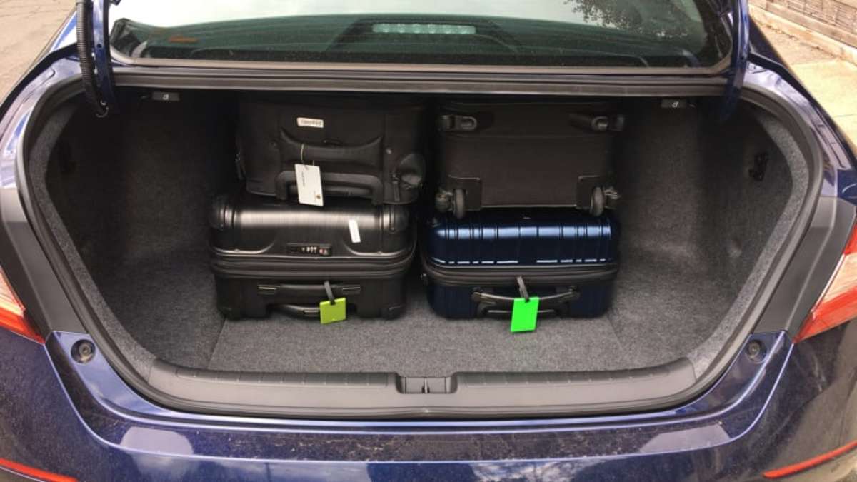 2018-2022 Honda Accord Luggage Test | How big is the trunk? - Autoblog