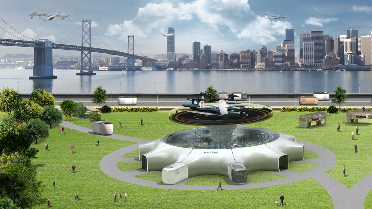 Hyundai, Uber bring urban mobility by sky and road to CES - Autoblog