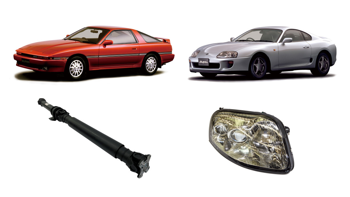 Here are the new A70 and A80 Toyota Supra parts that are going back ...