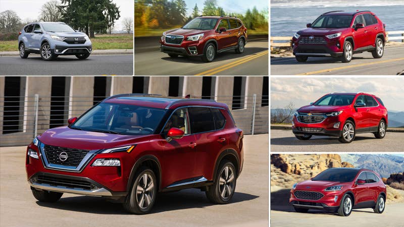 2021 Nissan Rogue vs compact crossover rivals: How they compare on ...