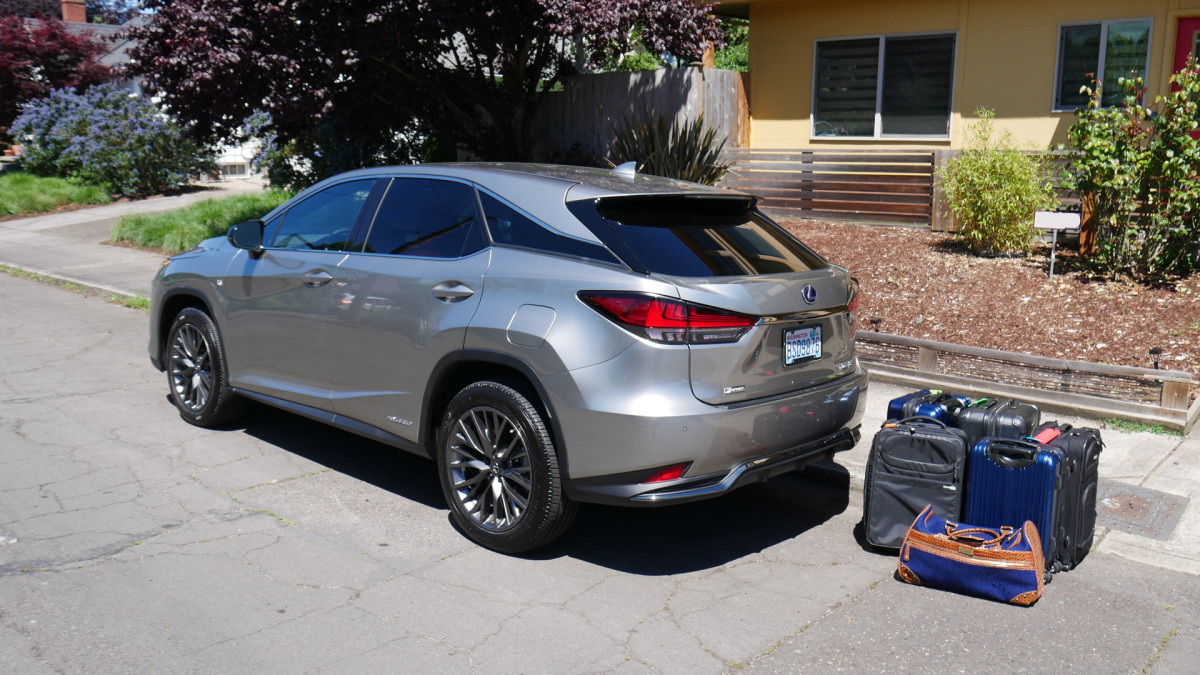 Lexus RX Luggage Test (2016-2022): How much cargo space? - Autoblog