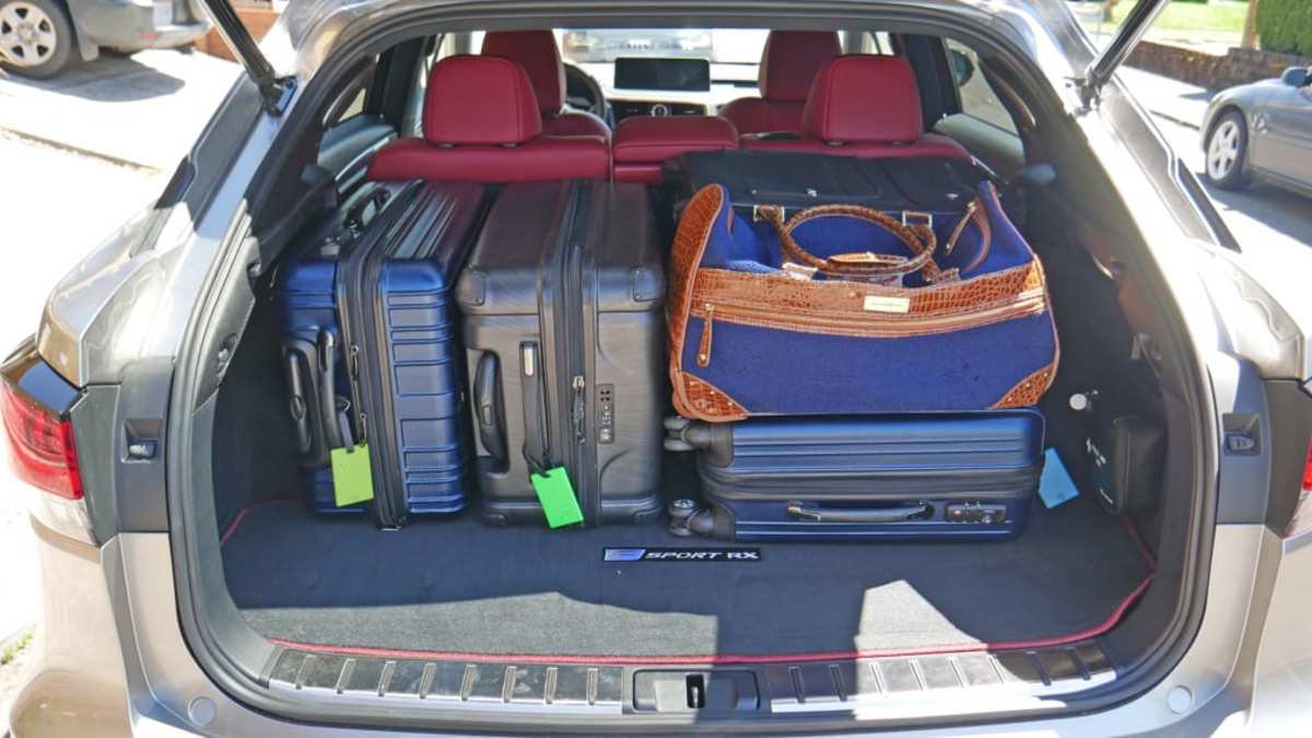Lexus RX Luggage Test (2016-2022): How much cargo space? - Autoblog
