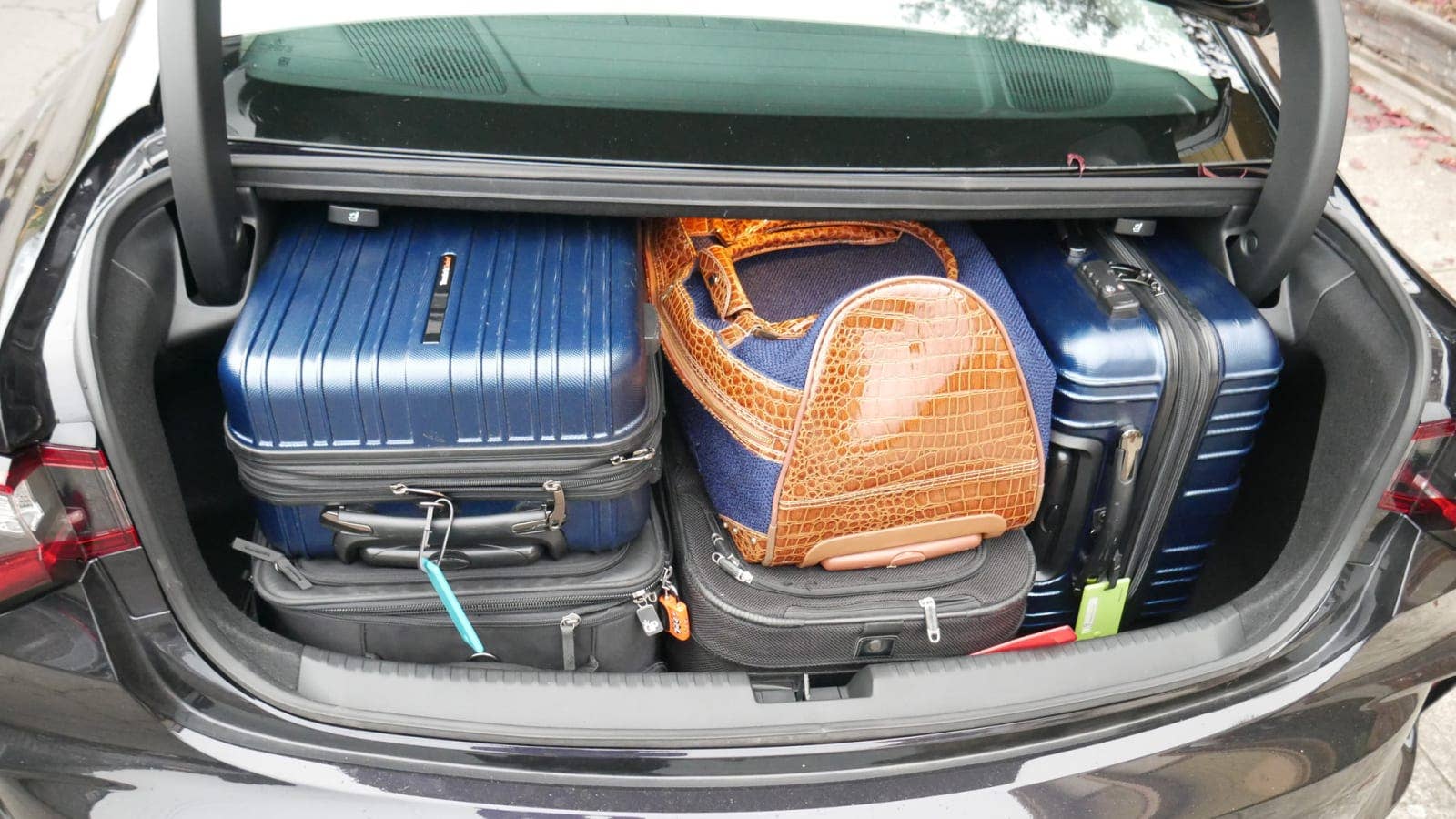 Acura TLX Luggage Test | Perfectly reasonable trunk space - Autoblog ...