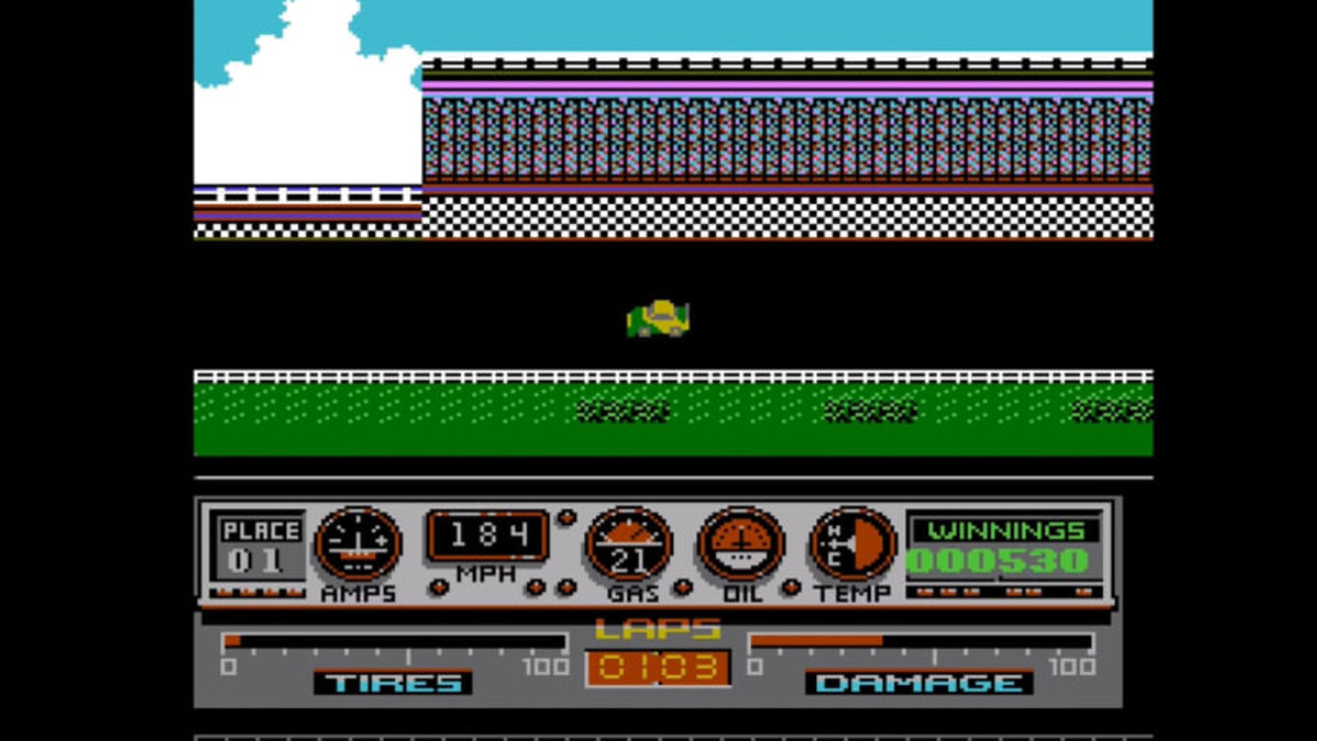 Unreleased NASCAR NES game from 1990 surfaces for the first time ...