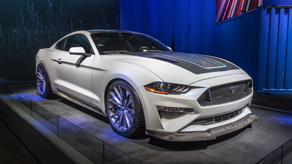 Mustang going electric store