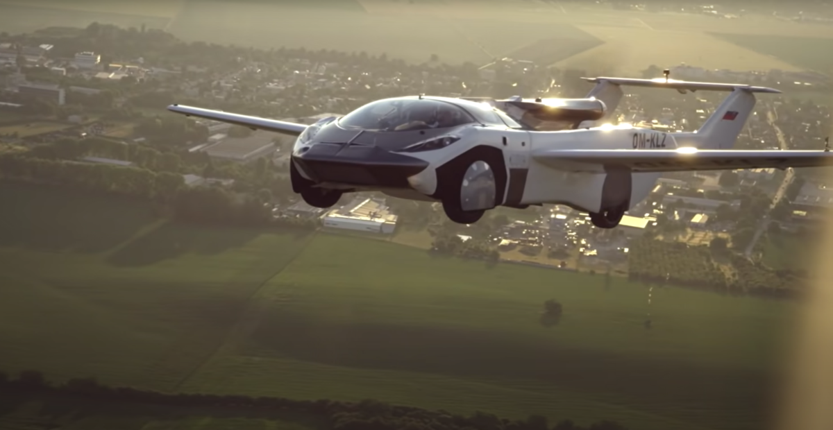 AirCar makes its first flight between cities, then drives away - Autoblog