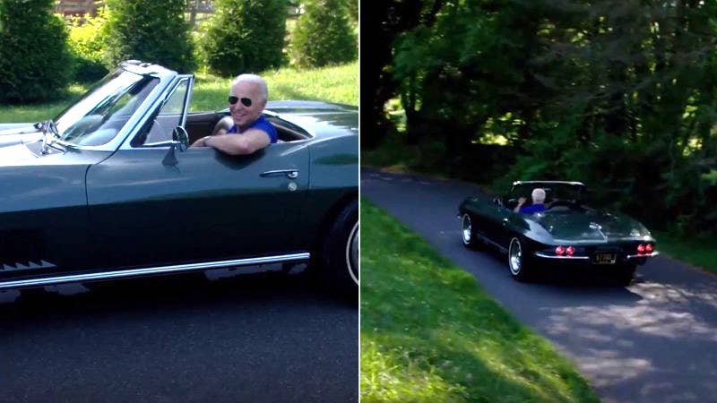 Say what you will about Joe Biden, but the guy's got a cool car - Autoblog