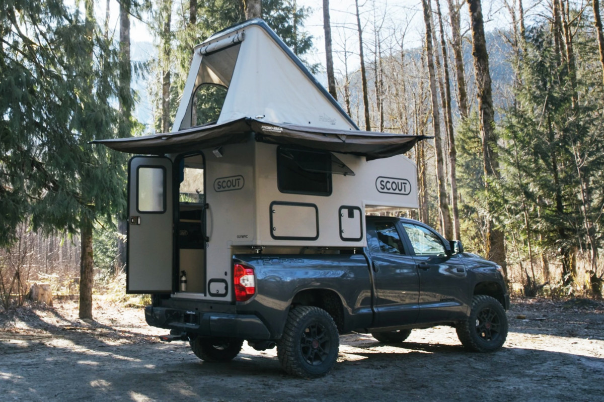 Scout Olympic camper full of clever touches and portable gear - Autoblog