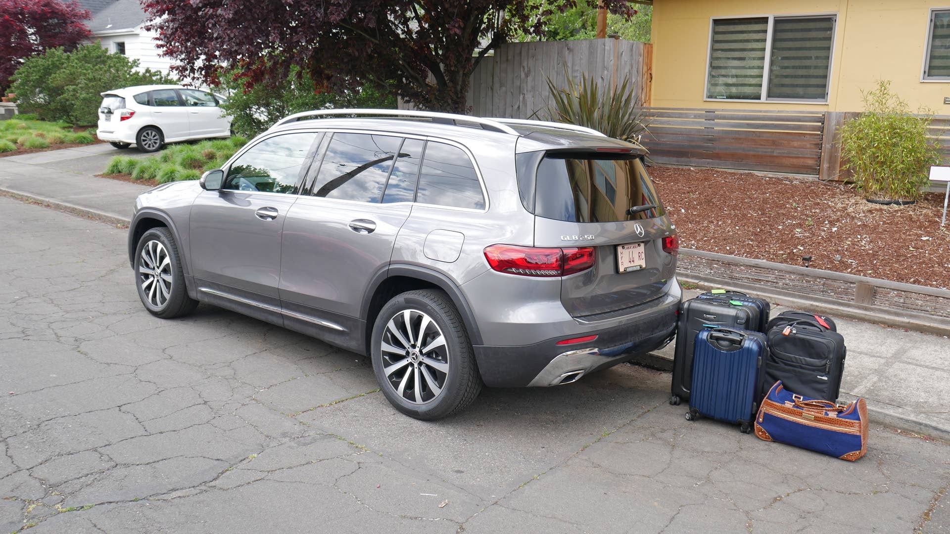 Mercedes GLB 250 Luggage Test | How much cargo space? - Autoblog