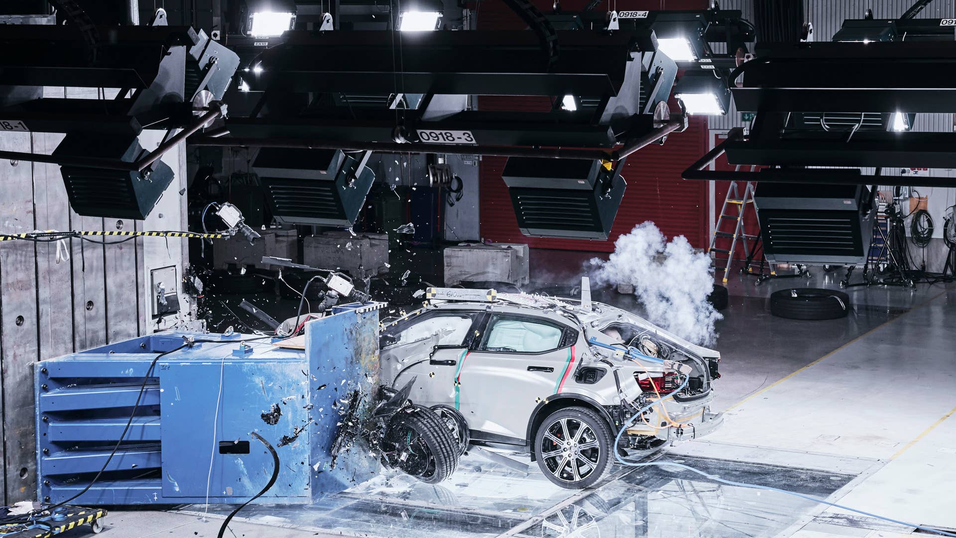 2021 Polestar 2 electric car will crash like a Volvo, and SPOC is along ...