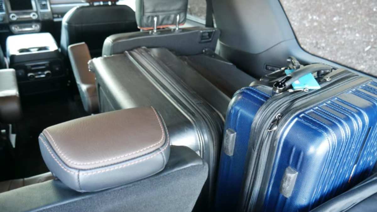 Ford Expedition Luggage Test | How much fits behind the third row ...