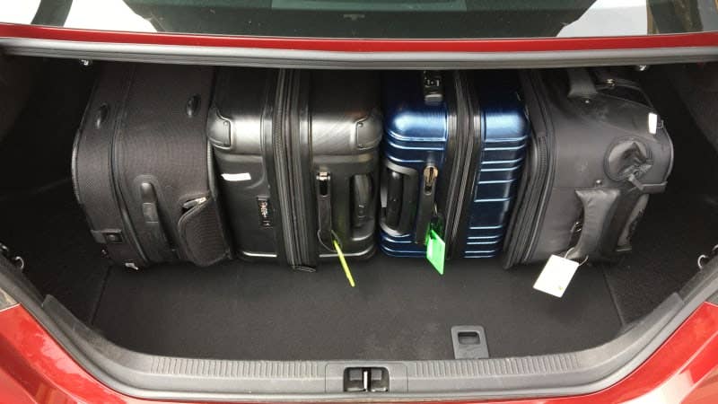 2020 VW Passat Luggage Test | Das boot - Autoblog