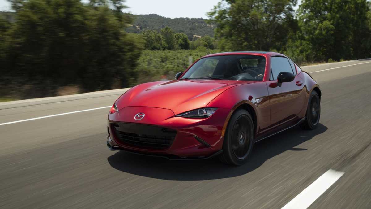 2020 Mazda MX-5 Miata RF Automatic Road Test | Cue the sad trombone ...
