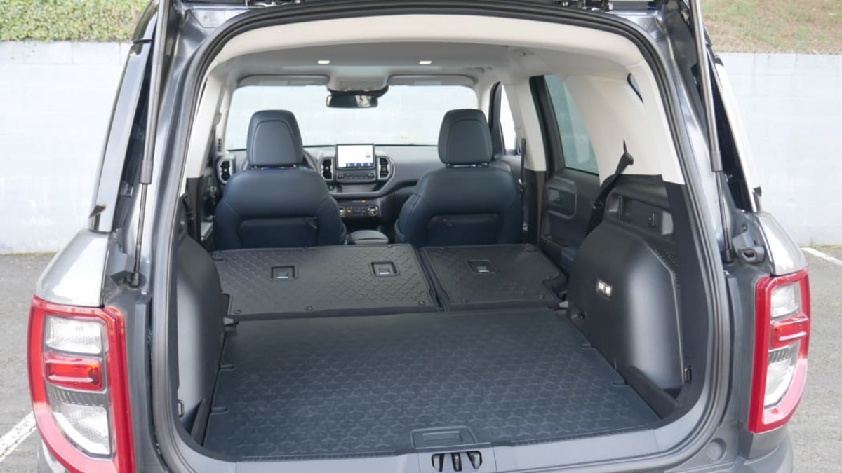 Ford Bronco Sport Luggage Test How Much Cargo Space Autoblog