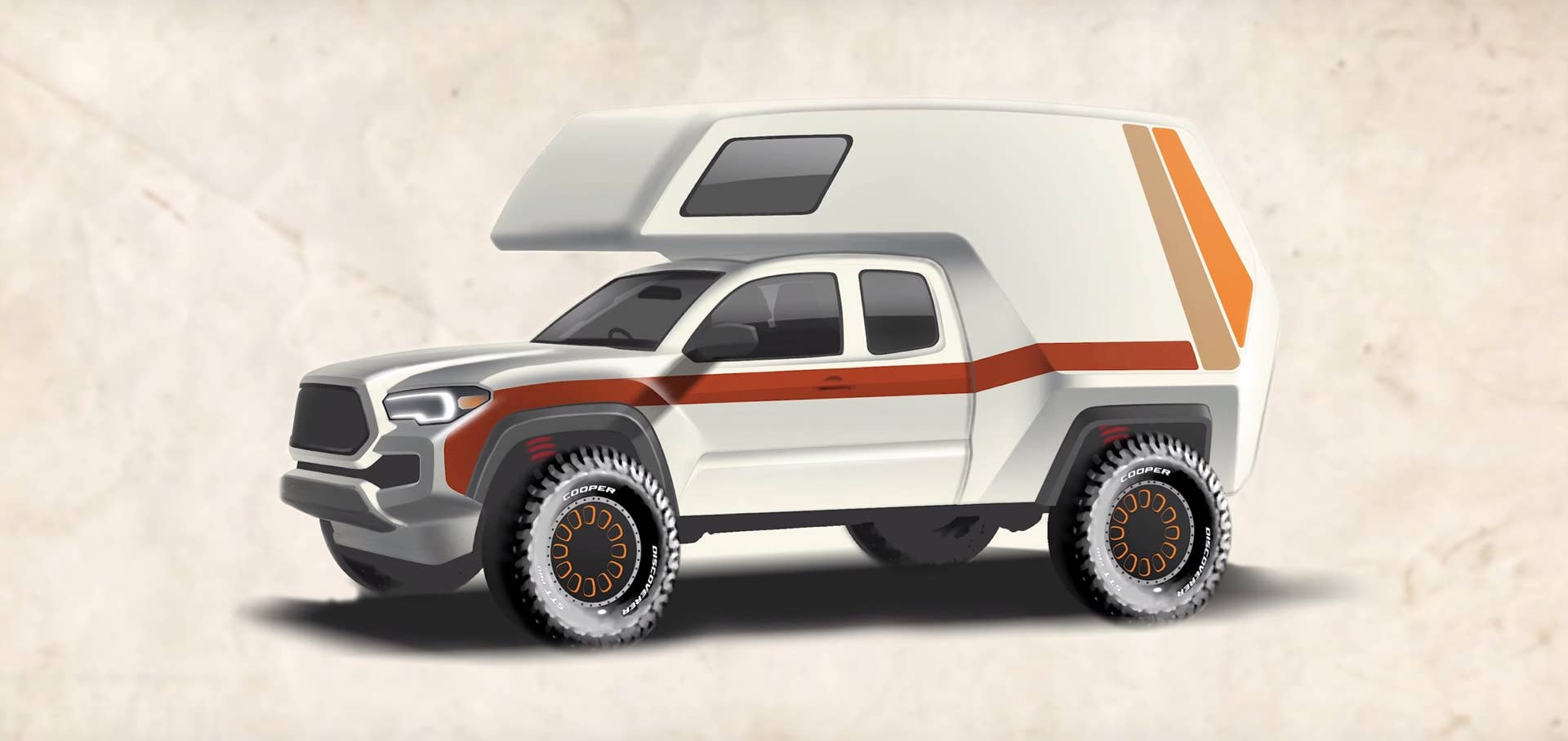 Toyota is building a Tacoma 'Tacozilla' camper for SEMA - Autoblog