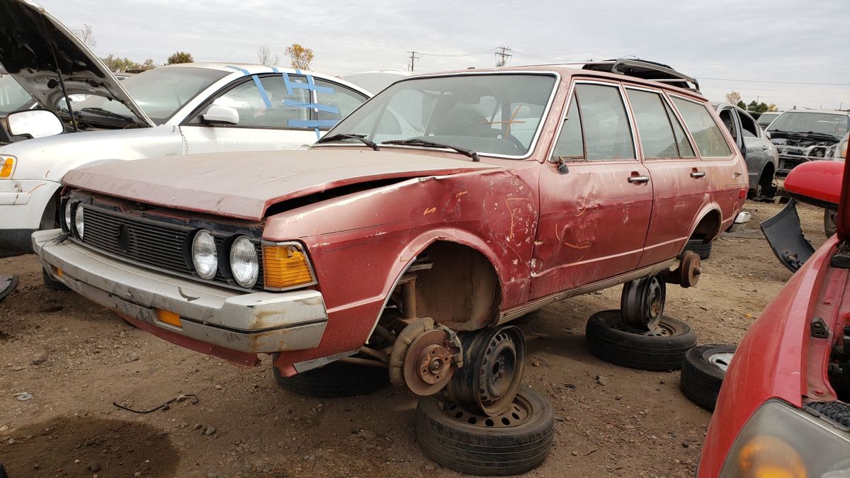 Junkyard Gem: 1981 VW Dasher Diesel Wagon - Autoblog