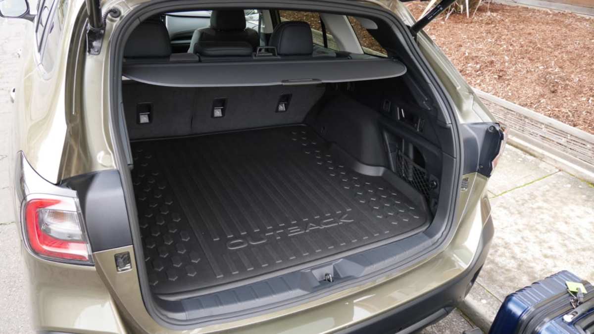 Subaru Outback Luggage Test | How much cargo space? - Autoblog