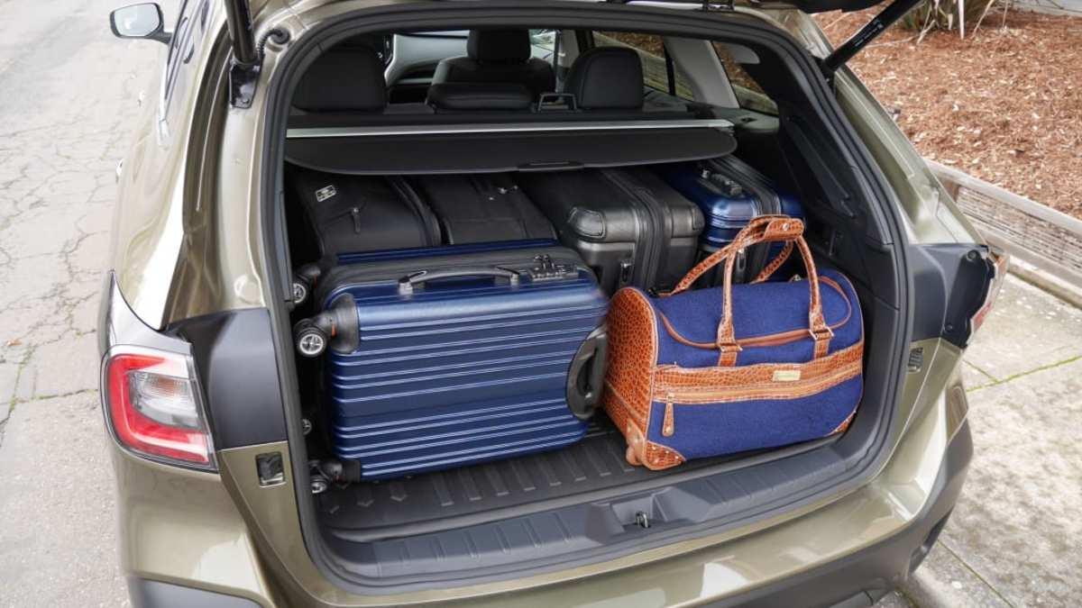 Subaru Outback Luggage Test | How much cargo space? - Autoblog