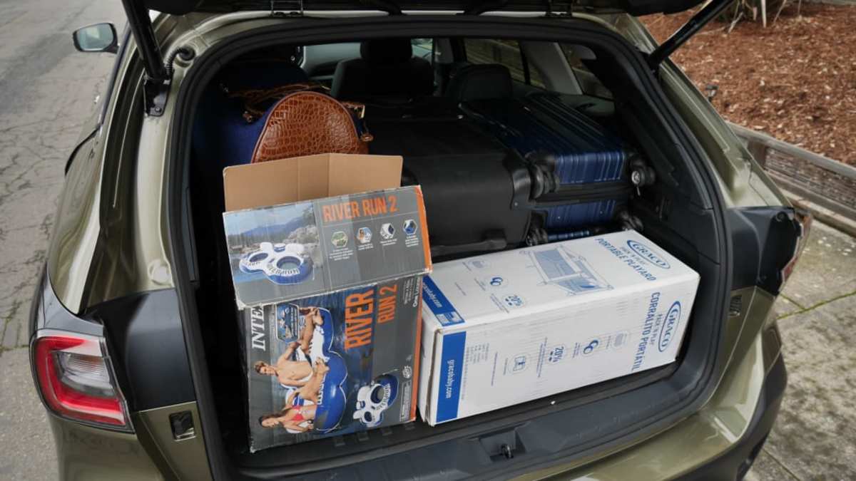 Subaru Outback Luggage Test | How much cargo space? - Autoblog
