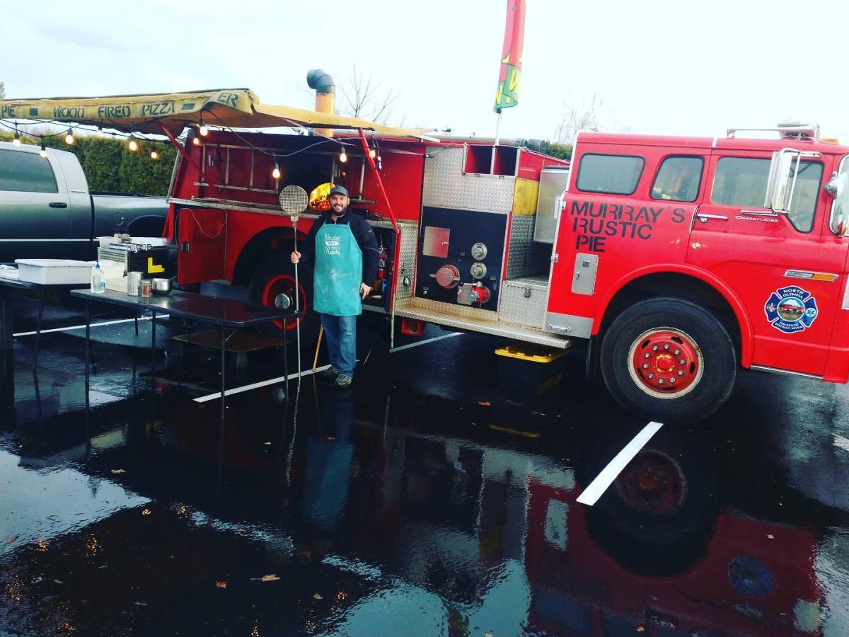 Washington couple convert old fire engine into wood-fired pizza truck ...