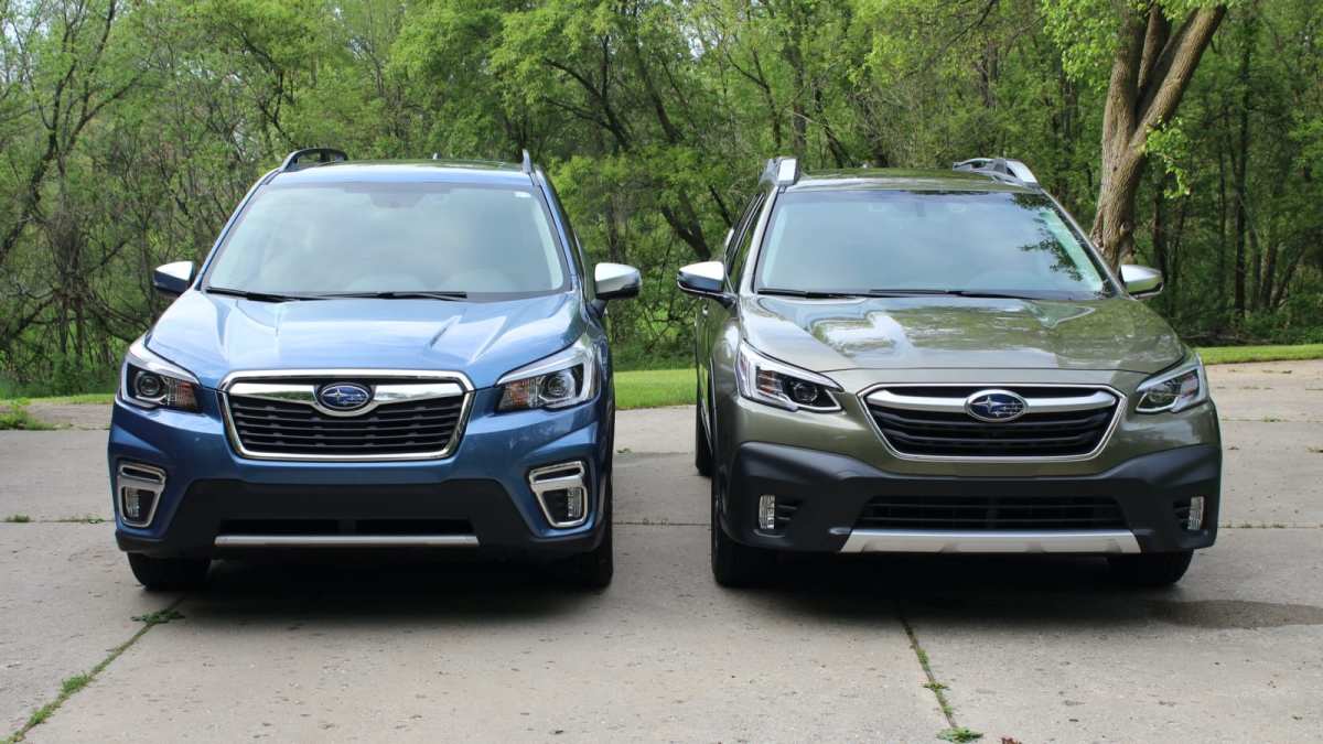 Which Subaru for you? Comparing the 2020 Subaru Outback and Forester ...