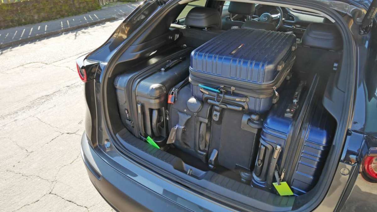 Mazda CX-30 Luggage Test | How much cargo space? - Autoblog