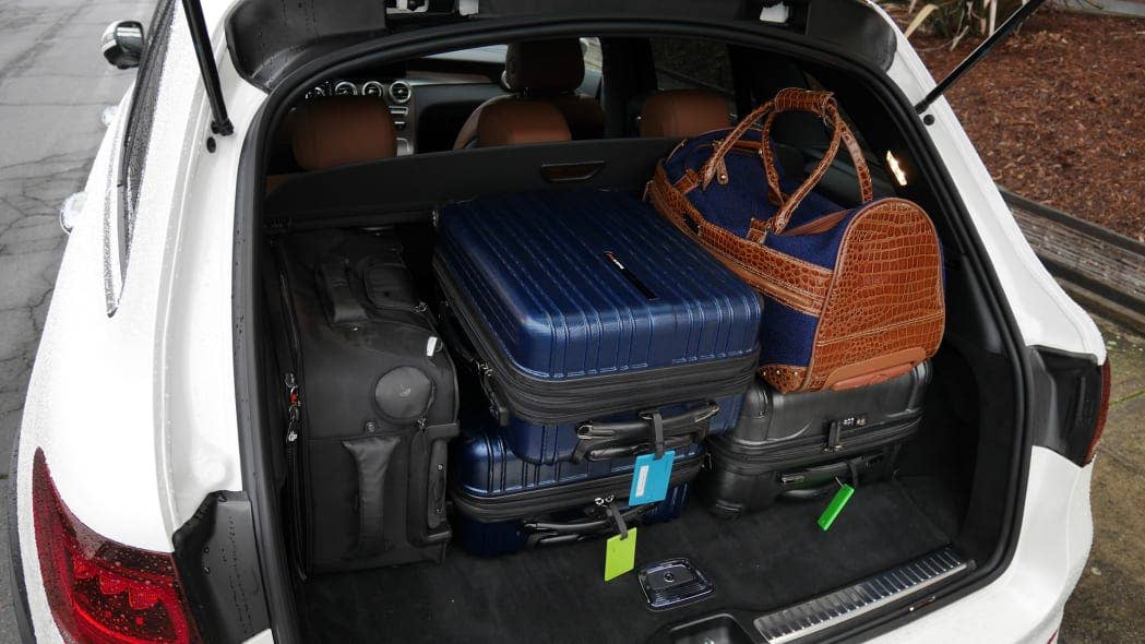 2016-2022 Mercedes-Benz GLC-Class Luggage Test | How much cargo space ...