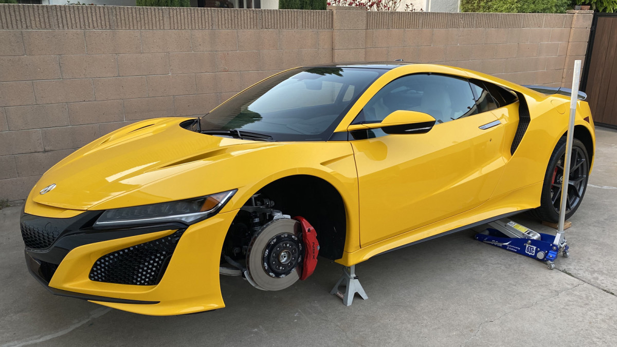 2020 Acura NSX Suspension Deep Dive - Autoblog
