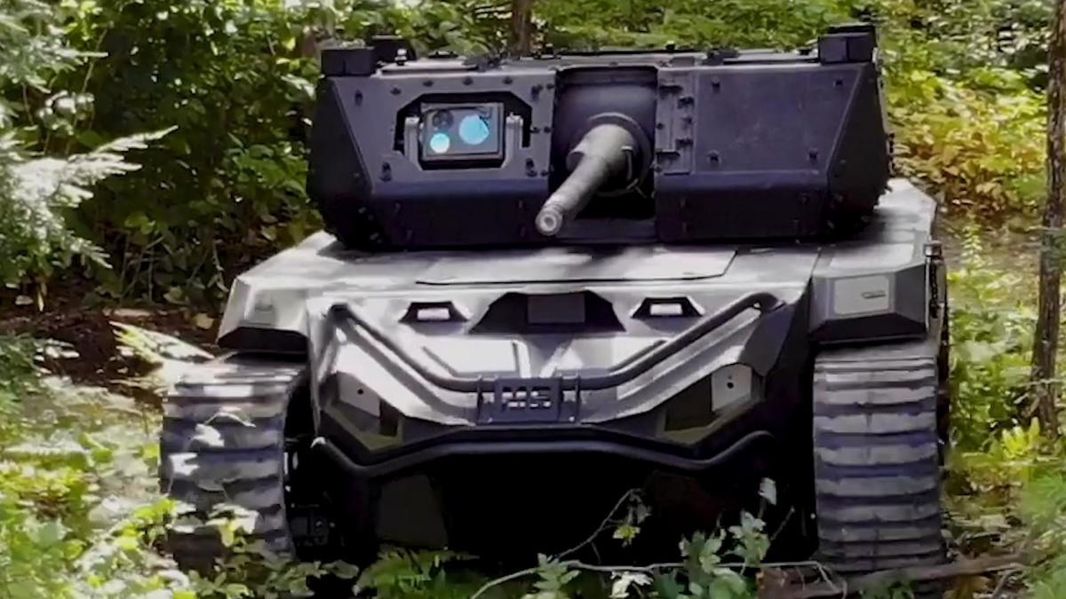 The Ripsaw M5 is a miniature robotic tank - Autoblog: Car News, Reviews ...