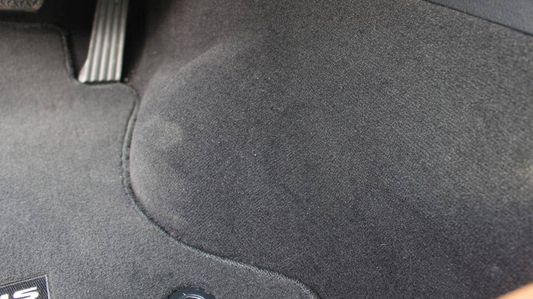Why is there a huge bulge in 2021 Lexus IS 300 AWD's driver footwell ...