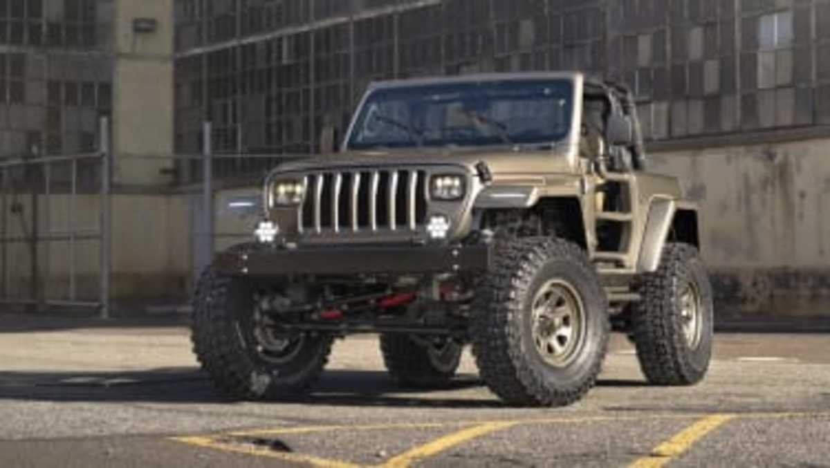 Quadratec's one-off YJL is a square-eyed tribute to the original Jeep ...