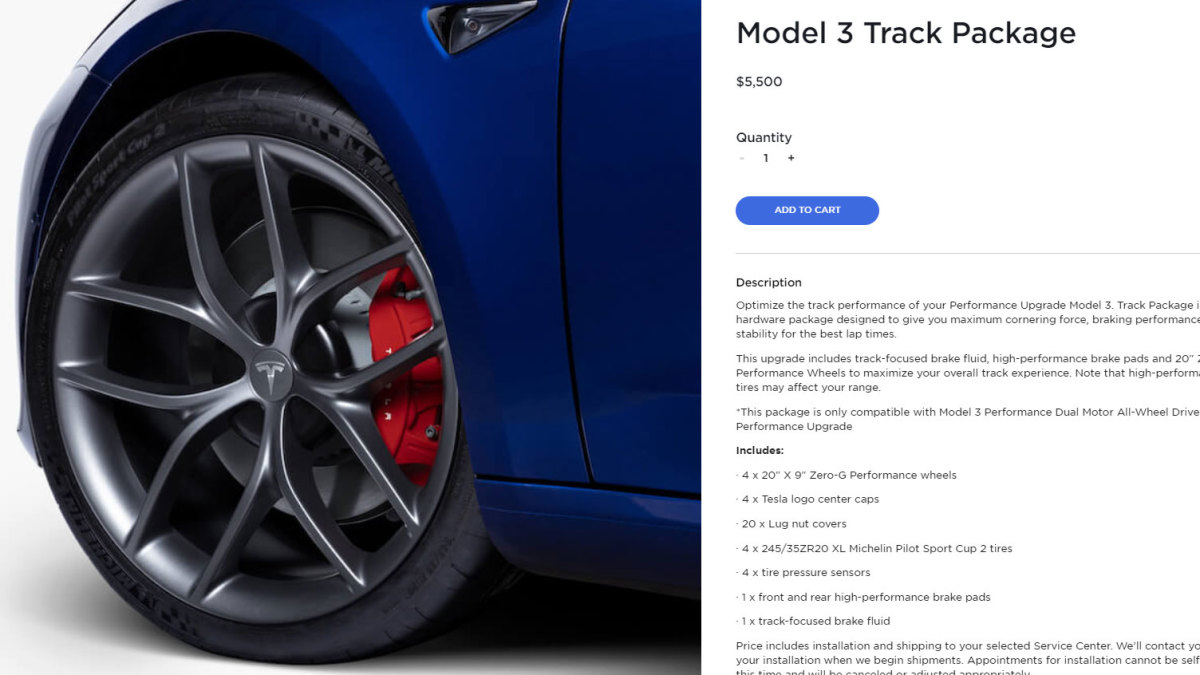 Tesla unleashes Model 3 Track Mode V2 update, even Track Package parts ...