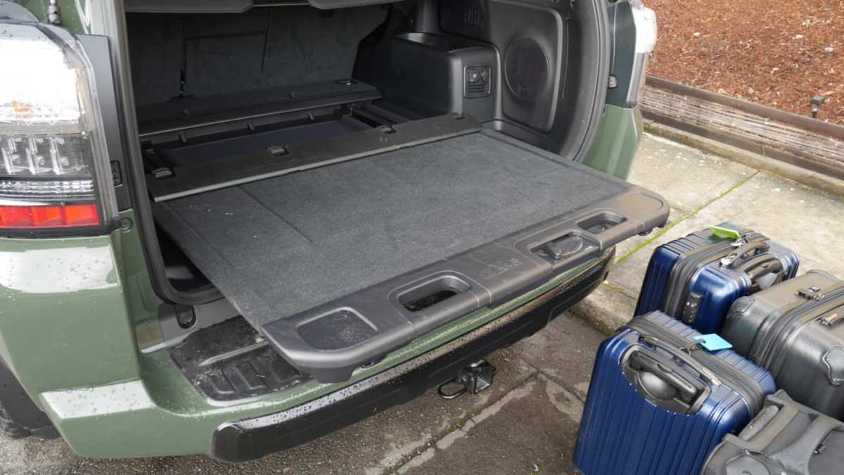 Toyota 4Runner Luggage Test | How much cargo space? - Autoblog