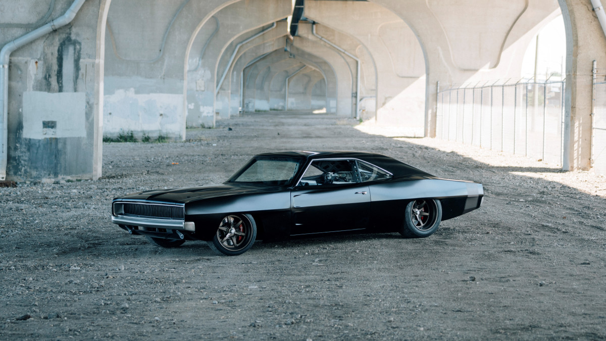 SpeedKore 1968 Dodge Charger 'Hellacious' is a mid-engine, 'F9' tribute ...
