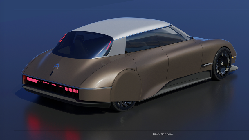 Modern Citroen DS rendered by automotive designer - Autoblog