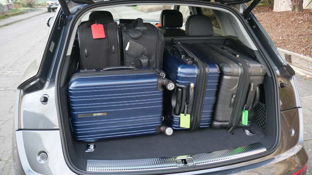 Audi Q5 Luggage Test | How much cargo space? - Autoblog