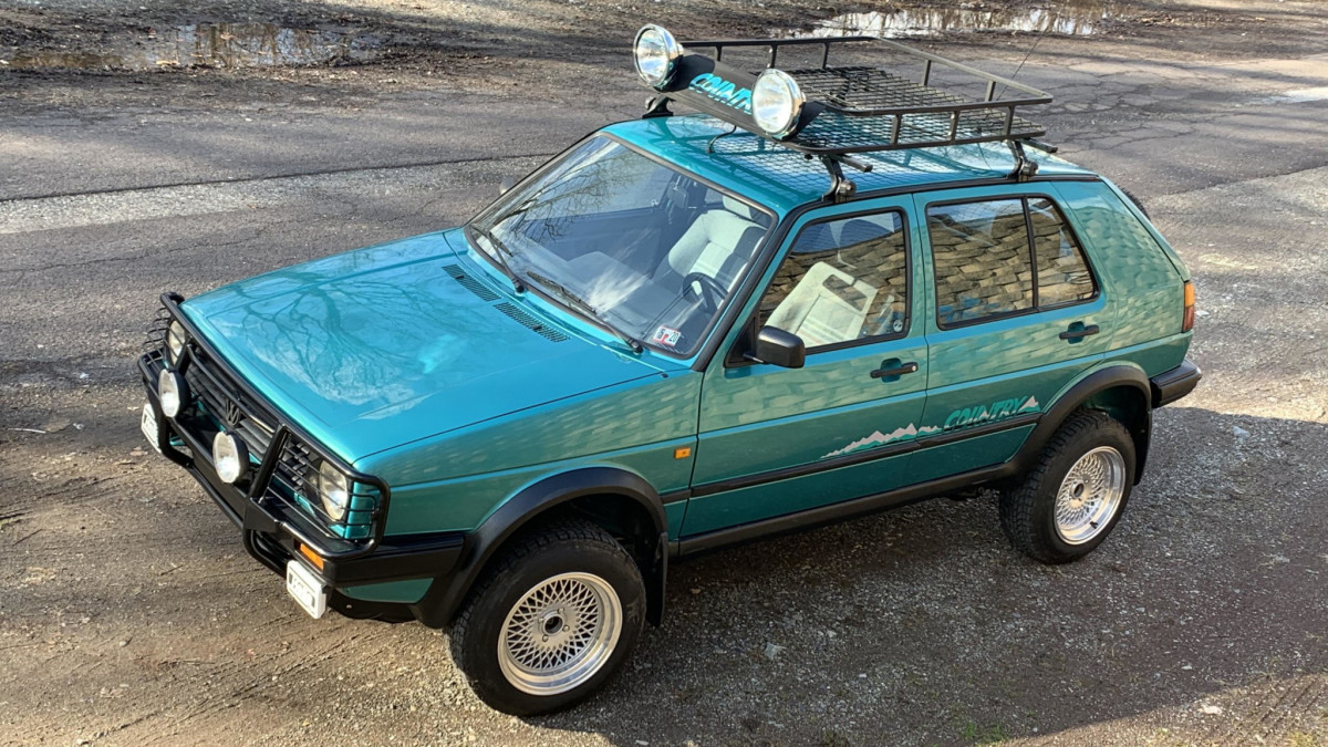 This 1991 VW Golf Country Syncro is the raddest thing ever - Autoblog